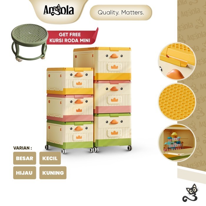 Jual Angola Storage Box Organizer C83-C84 Kotak Penyimpanan / Box ...