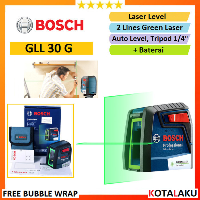 Jual Laser Level Self Tile Leveling Keramik Laser Bosch Gll 30 G ...