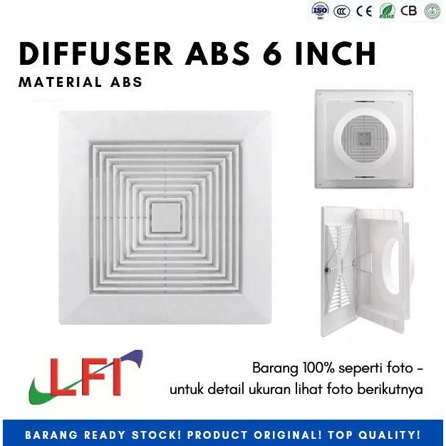 Jual Diffuser Abs 6 inch | Shopee Indonesia