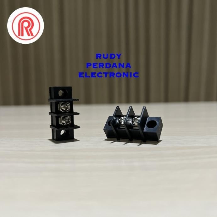 Jual Open DS] TERMINAL BLOCK HITAM KF25 7.62MM 2P 2 PIN KAKI | Shopee ...