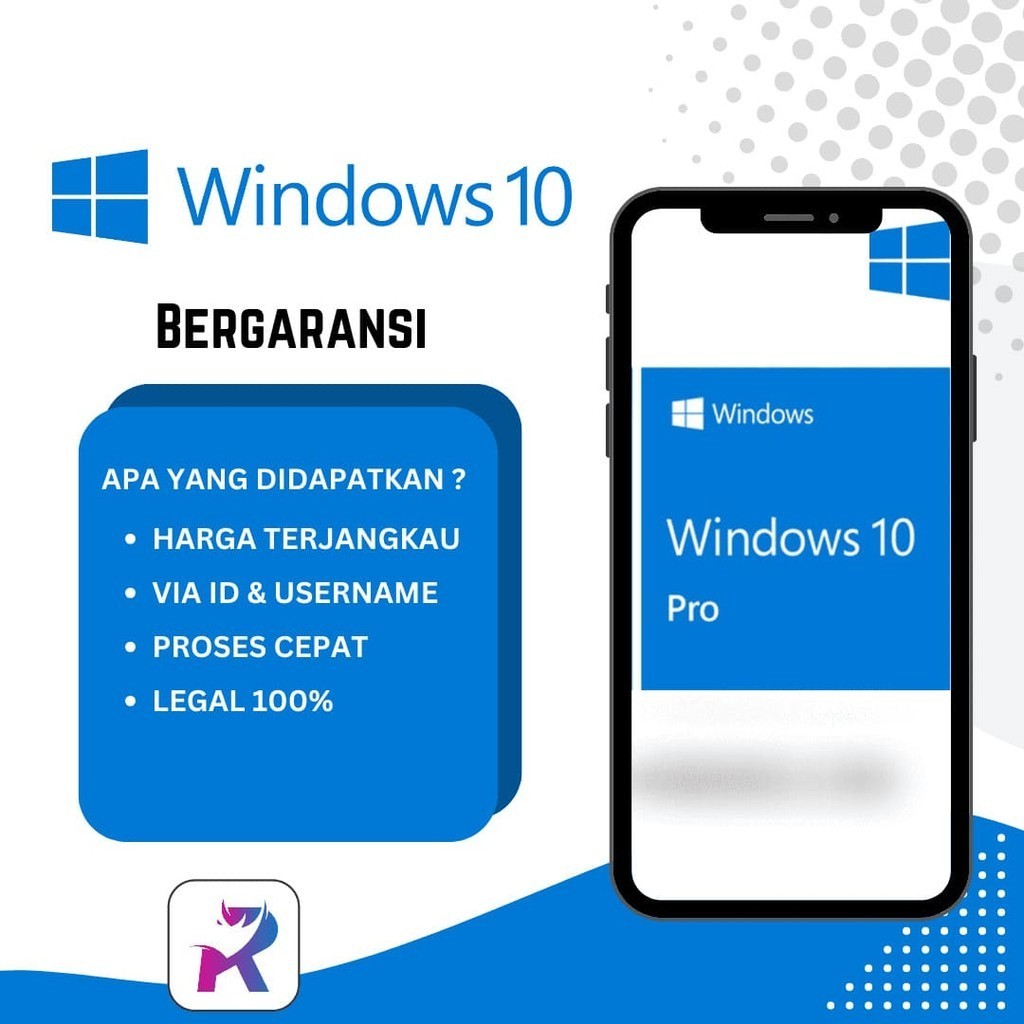 Jual License Windows 10 Pro Lifetime Original Garansi Seumur Hidup ...