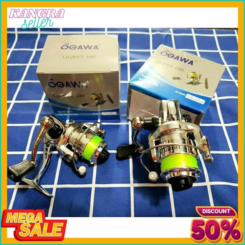 Jual Reel Mini Ogawa Liliput 100 Dan Mn 100 (Cod) | Shopee Indonesia