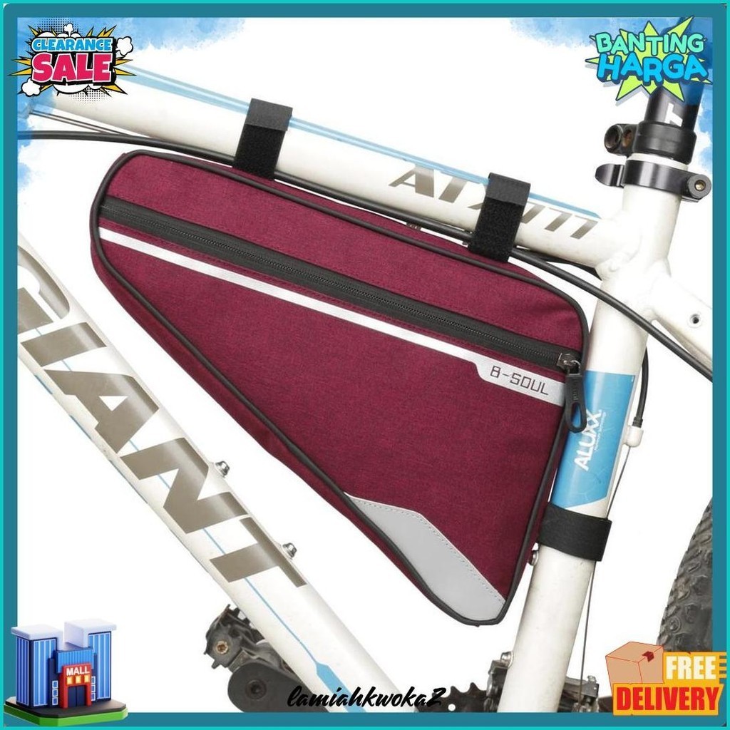 Jual Tas Frame Segitiga Sepeda / Triangle Frame Bag Pouch Waterproof ...
