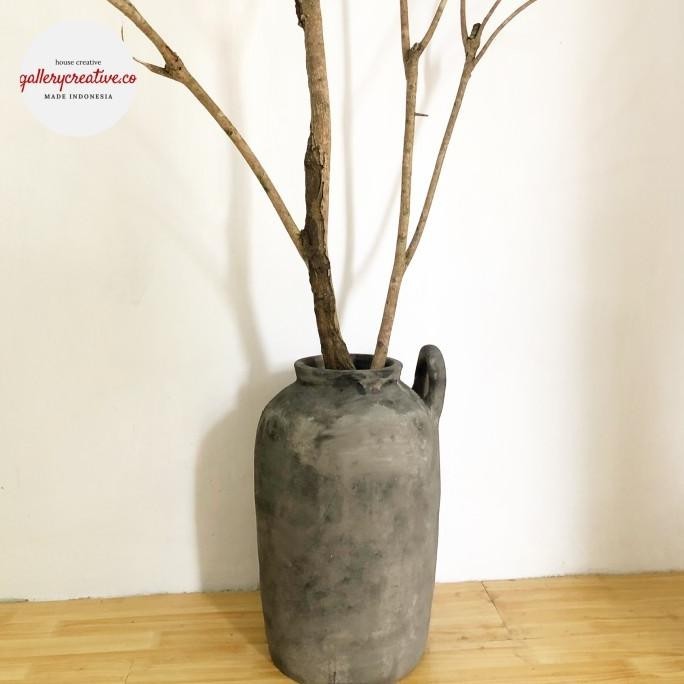 Jual vase bunga aesthetic - vas bunga besar premium free packing kayu ...