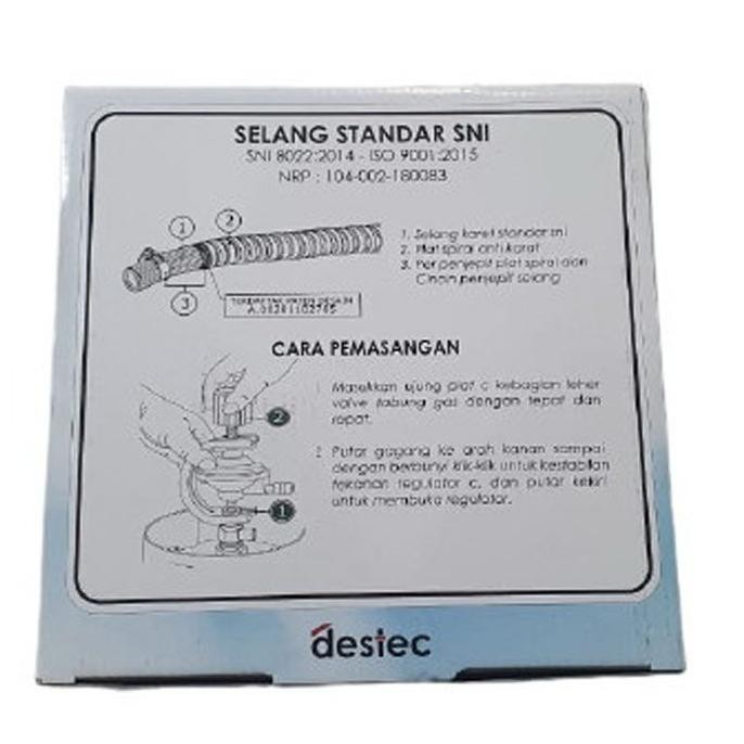 Jual kim COM 201-MSS Regulator Gas dengan Selang | Shopee Indonesia