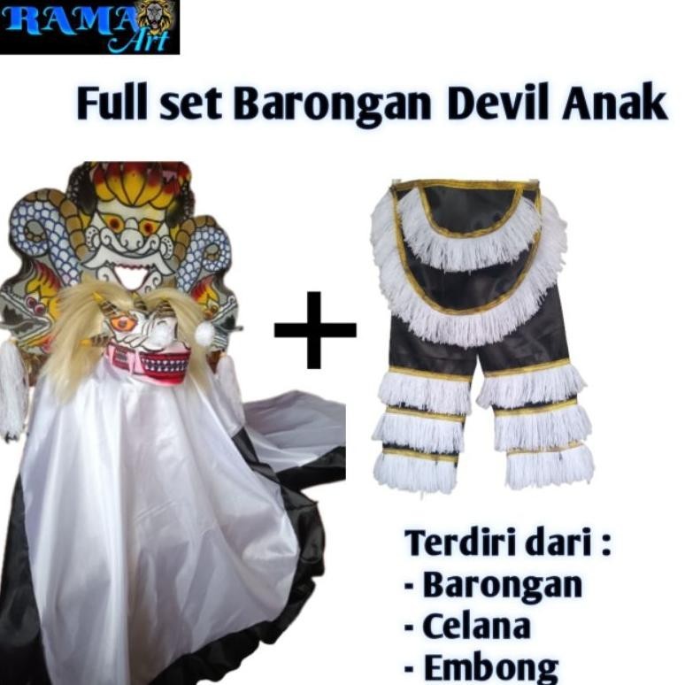 Jual TRENDING Barongan Devil Full Set | Shopee Indonesia