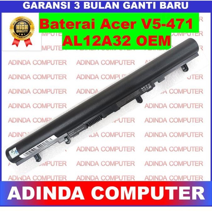 Jual Baterai Acer V5-471 E1-410 E1-422 E1-472 E1-472G E1-522 E5-471 Oem | Shopee Indonesia