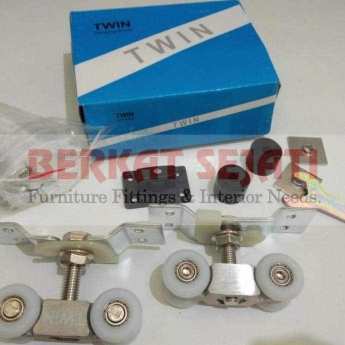 Jual (80 Kg) Roda + Rel Pintu Rumah Sliding Geser Penyekat Partisi ...