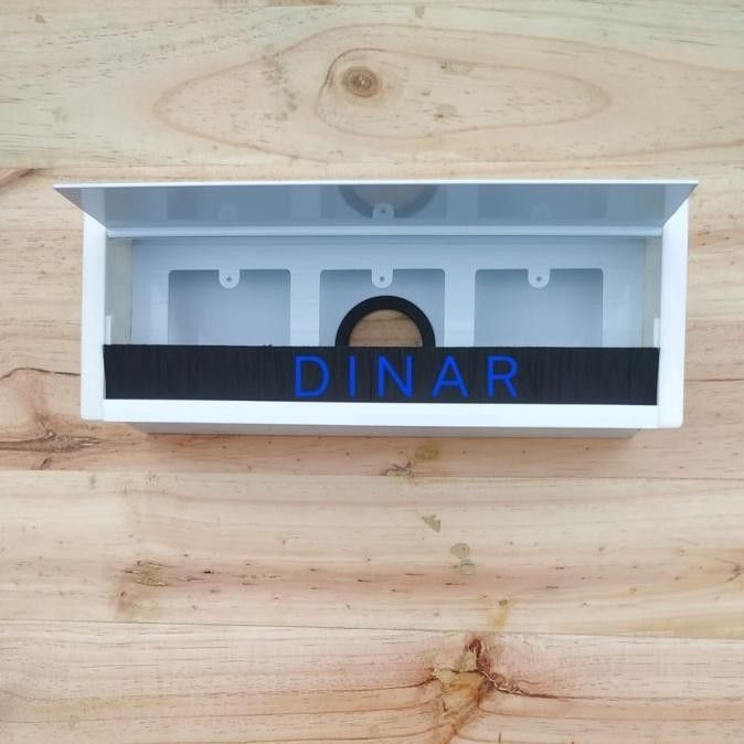 Jual Stop Kontak Box Gromet Almunium Costum 3 Lubang Putih | Shopee ...