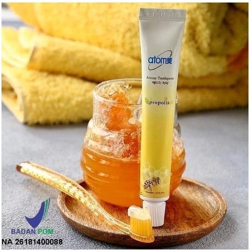 Jual ATOMY ODOL TOOTHPASTE PASTA GIGI 50 GR 1 BOX ISI 4 | Propolis Gusi ...