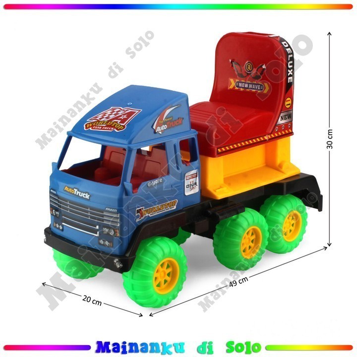 Jual [Mainanku] Tunggangan Dorong Truk Roda Warna Random (PCS) Worldtop ...