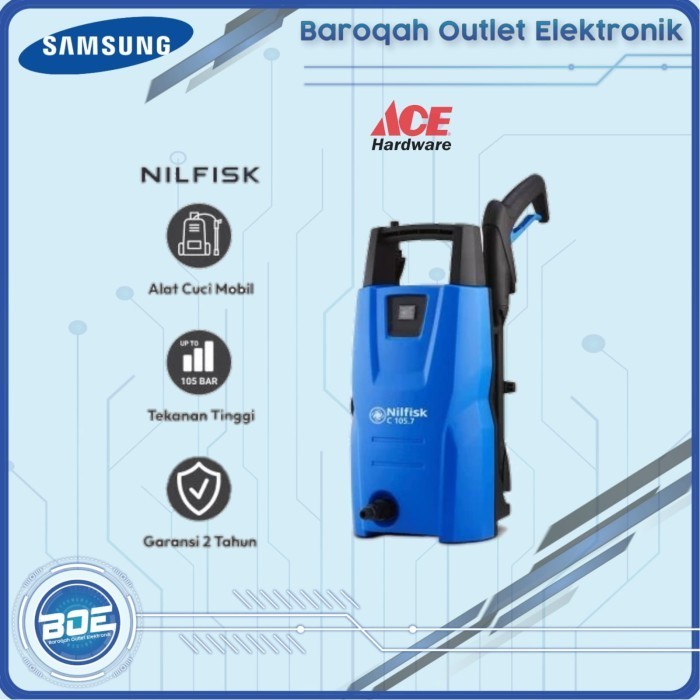 Jual Nilfisk High Pressure Cleaner C105.7-6 Mesin Cuci Setim Serbaguna ...