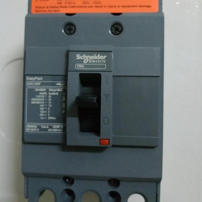 Jual MCCB Schneider 100A/3P EZC100F 3100 | MCCB 100A 3P Schneider ...