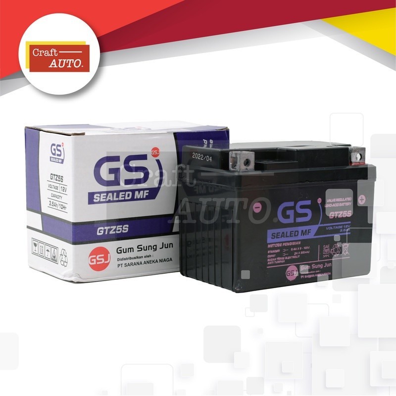 Jual Aki Motor Suzuki New Sky Drive GS GTZ5S | Shopee Indonesia