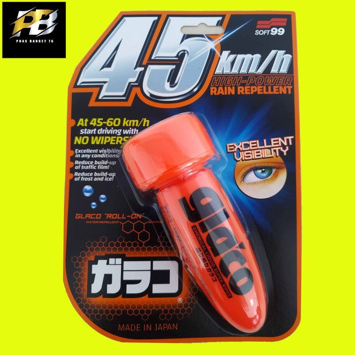 Jual Soft99 Glaco Roll OnCoating Kaca Mobil Original 75 ml | Shopee Indonesia