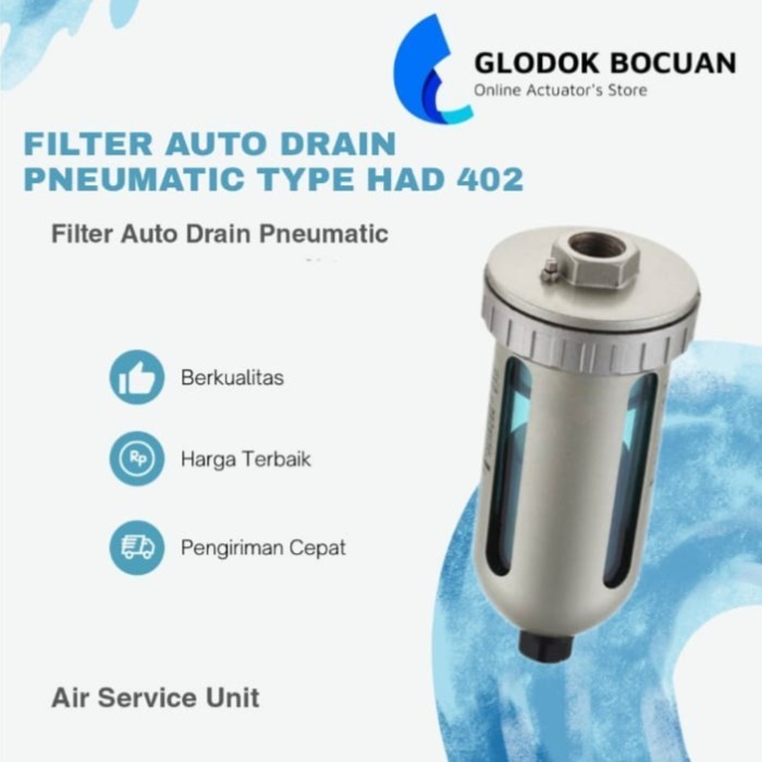 Jual HAD 402 FILTER AUTO DRAIN 1/2 INCH TYPE AD 402 | Shopee Indonesia