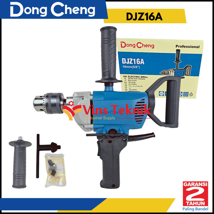Jual Mesin Bor Tangan 16Mm Djz16A Dongcheng Djz 16 A Hammer Drill | Shopee Indonesia