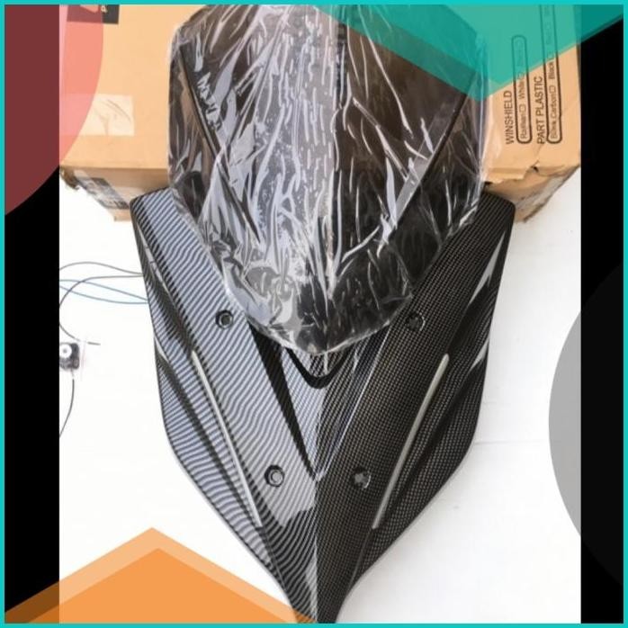 Jual Set Body Tameng Windshield Honda PCX New Carbon 8JVLZ4 tools n ...