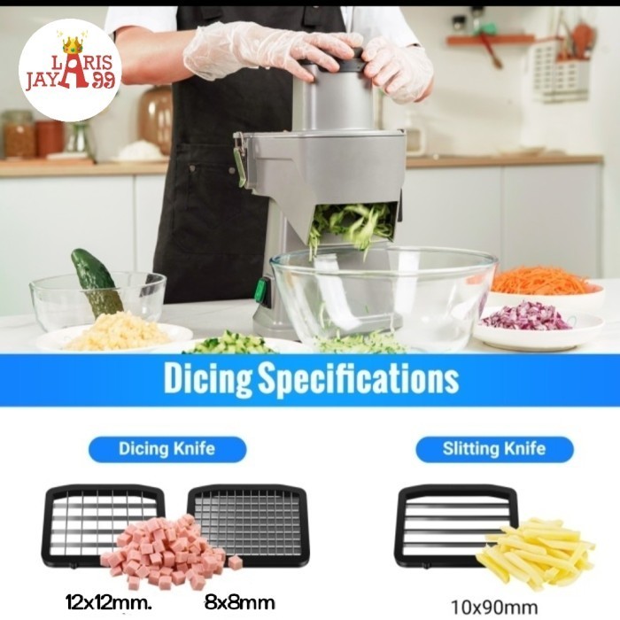 Jual MESIN POTONG SAYURAN /BUAH SERBAGUNA,KENTANG/ WORTEL DADU A9 ...