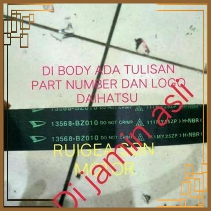 Jual [RSBL] TIMING BELT DAIHATSU XENIA 1.0 1000 ASLI ORIGINAL | Shopee ...