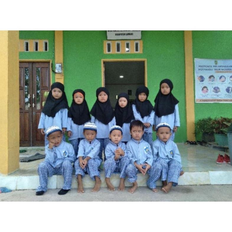 Jual SPECIAL SERAGAM TK / PAUD BIRU KOTAK PANJANG ad-3 | Shopee Indonesia