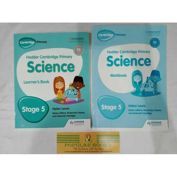 Jual Dijual! Hodder Cambridge Primary Science Stage 5 (Set) | Shopee ...