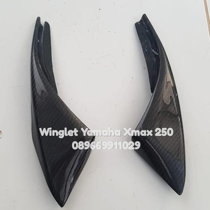 Jual Winglet Carbon Kevlar Yamaha Xmax 250cc Original | Shopee Indonesia