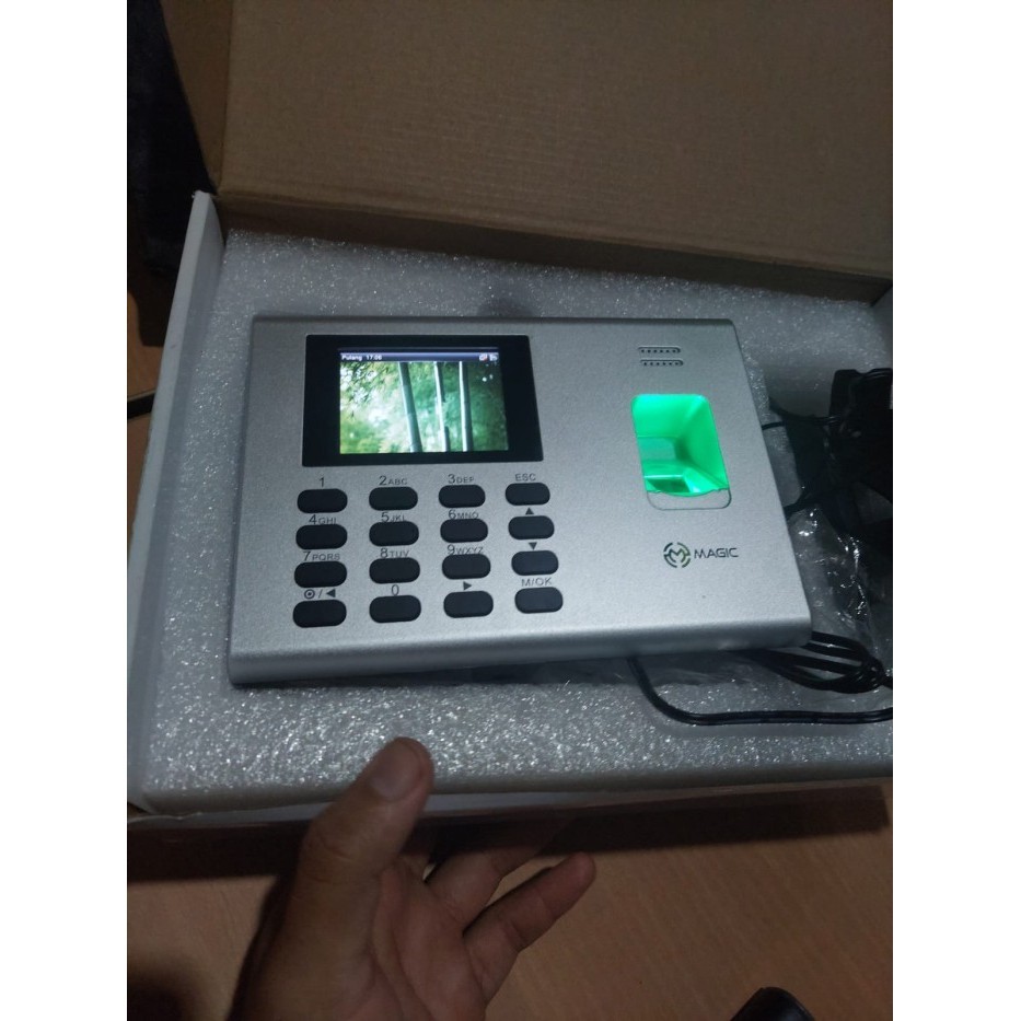 Jual Mesin Absen Sidik Jari Dan Akses Kontrol Pintu Magic Mp340 Absensi ...