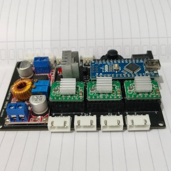 Jual board controller cnc 3 axis DIY cnc router eleksmaker clone ...