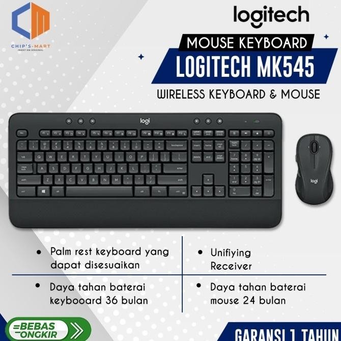 Jual HARGA DISC - Logitech Mouse Keyboard MK545 100% original | Shopee ...