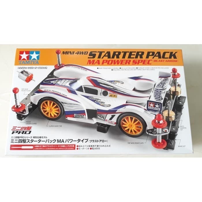 Jual TAMIYA 18647 -SALE- MINI 4WD STARTER PACK MA BLAST ARROW - DUS ...