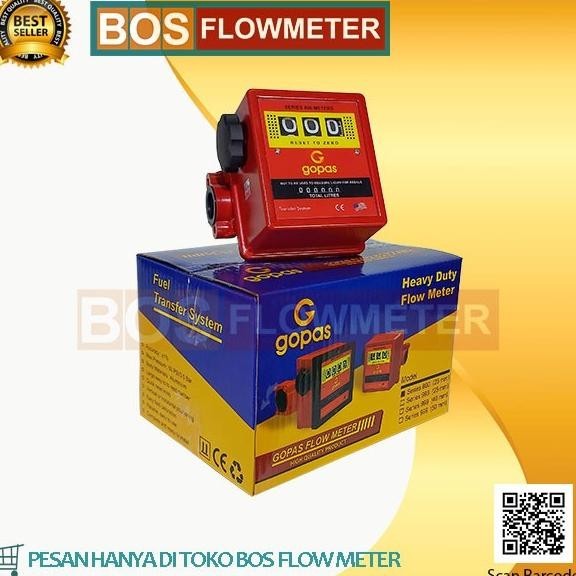 Jual Flow Meter GOPAS 1 Inch - Meteran Solar 1 Inch Series 800 | Shopee Indonesia