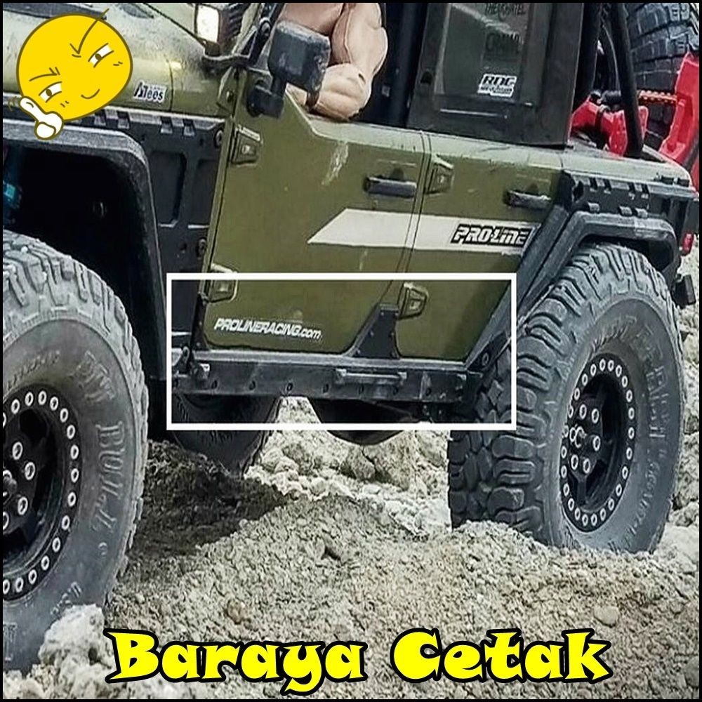 Jual RC Armor Rock Slider Axial Step Mobil Jeep 1/10 SCX10 Axial RGT ...