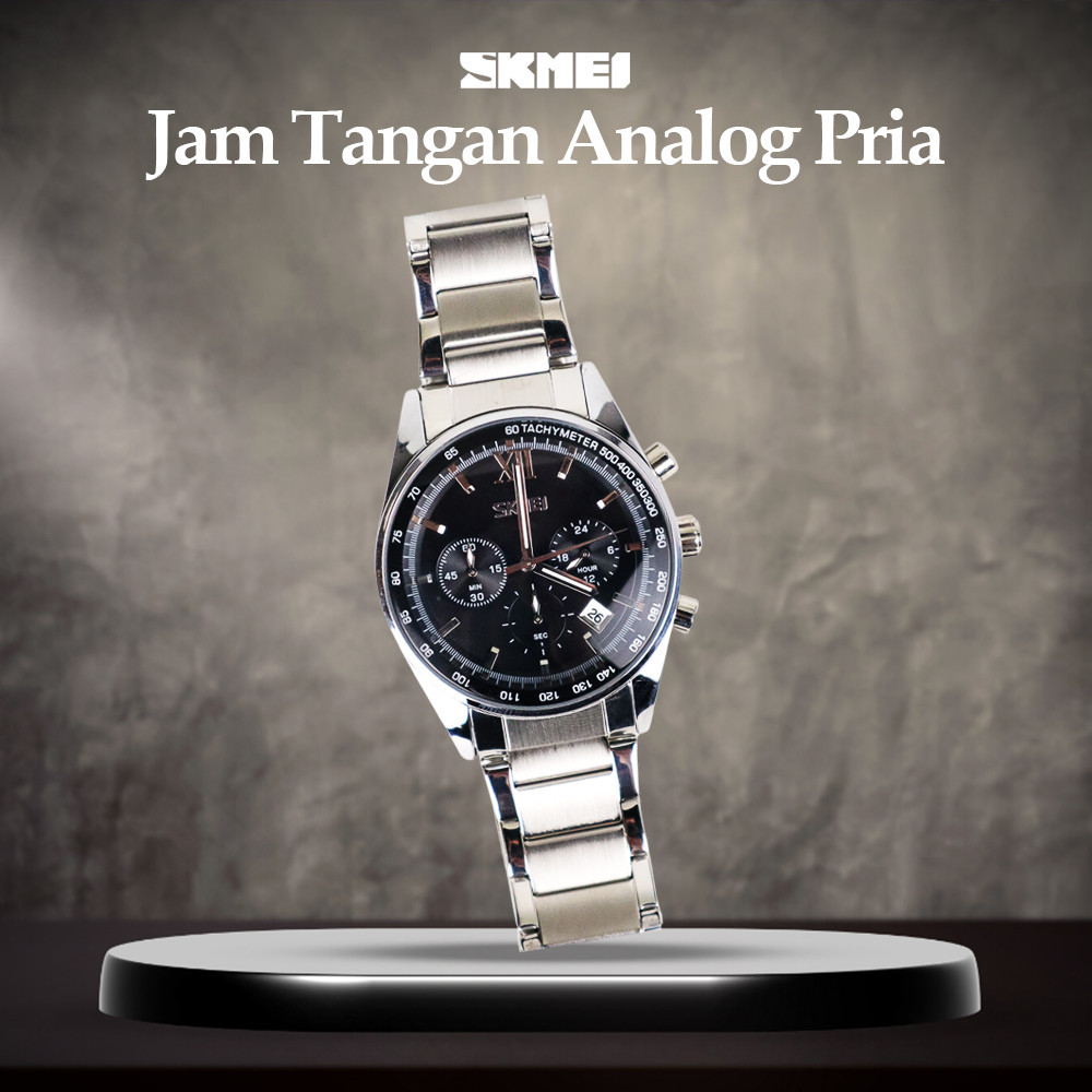 Jual Hst SKMEI Jam Tangan Analog Pria Anti Air 30M - 9096CS 009 ...
