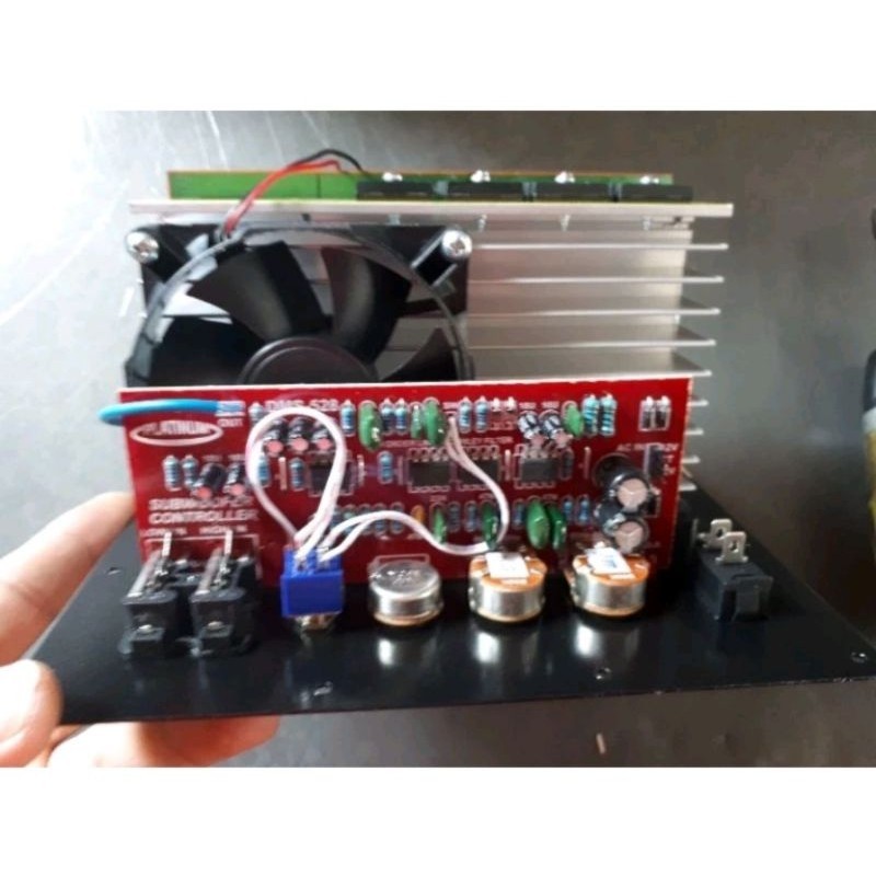 Jual DMS-577 BASS MASTER PLATE POWER AMPLIFIER SUBWOOFER 400WATT MONO ...