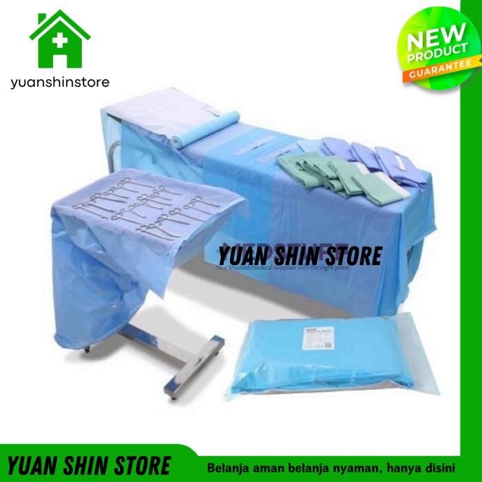 Jual SURGICAL DRAPE UNIVERSAL ONEMED ALAS MEJA OPERASI DUK OPERASI BY ...