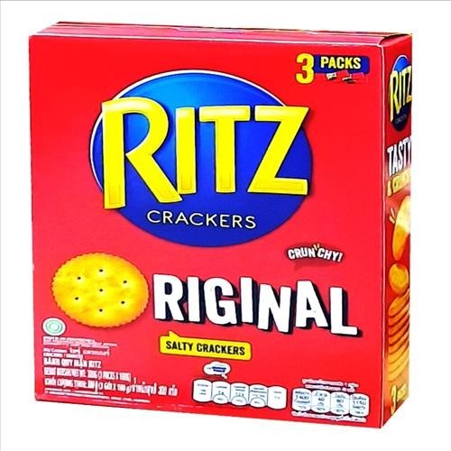 Jual S42129 RITZ SALTY CRACKERS ORIGINAL BISCUIT 300GR MAJU BERSAMA ...
