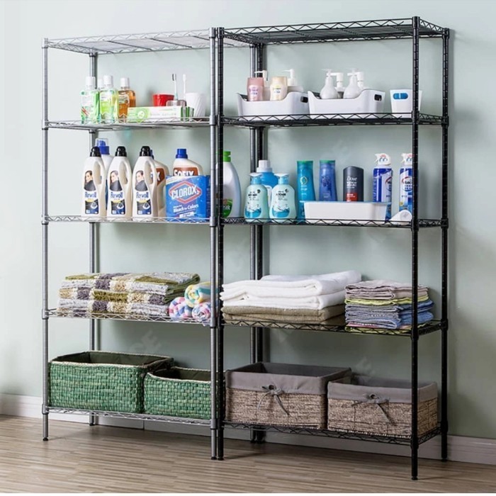 Jual HEMAT Krisbow Rack Besi Serbaguna 5 Tingkat - Original Ace ...