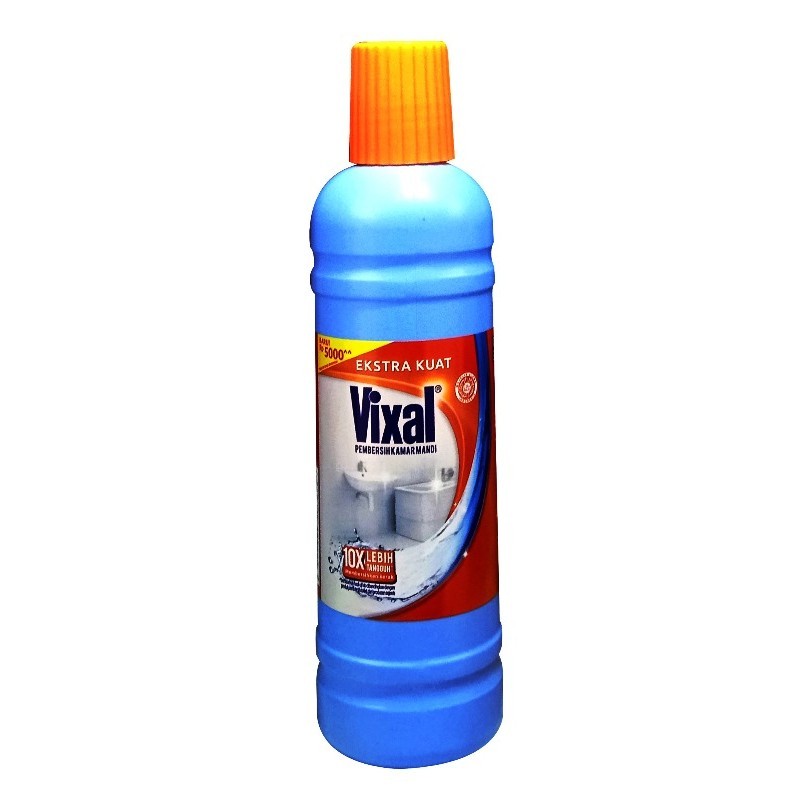 Jual S11556 PEMBERSIH KLOSET VIXAL PORSELIN 160ML BIRU BOTOL MAJU ...