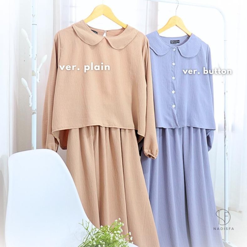 Jual SPECIAL Nadisfa - Basic Set Casual One Set Polos TR24 | Shopee ...