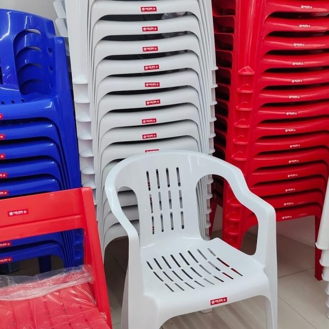 Jual Kursi Plastik Senderan Tangan Impala Chair EC 6 Lion Star | Shopee ...