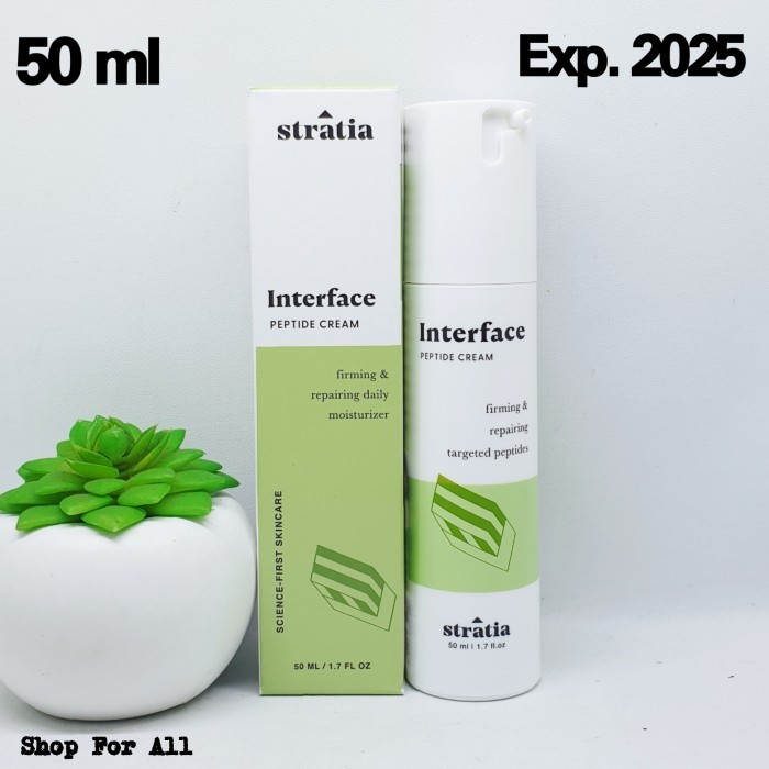 Jual STRATIA Interface Peptide Cream Moisturizer 50 ml | Shopee Indonesia