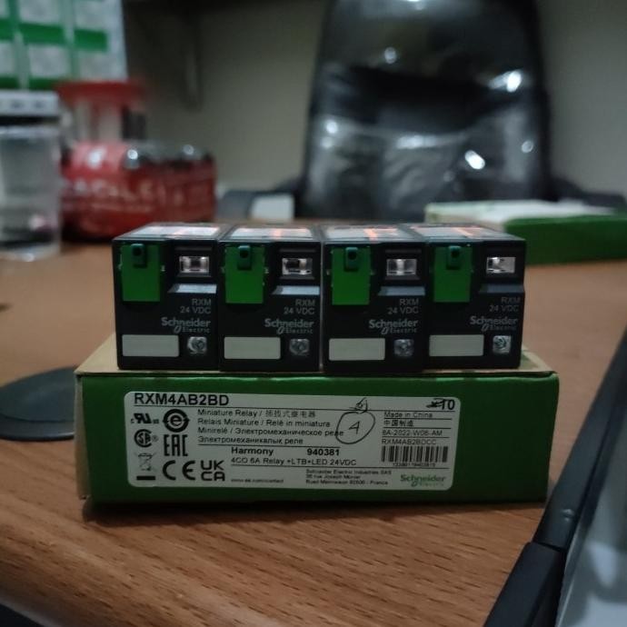 Jual Rxm4Ab2Bd Relay Schneider 24Vdc 14 Kaki Original Harga Khusus | Shopee Indonesia