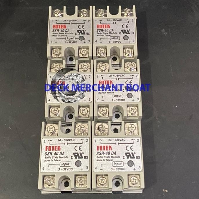 Jual Fotek Solid State Relay Ssr-40Da Fotek 40 Dc To Ac Terbaik | Shopee Indonesia