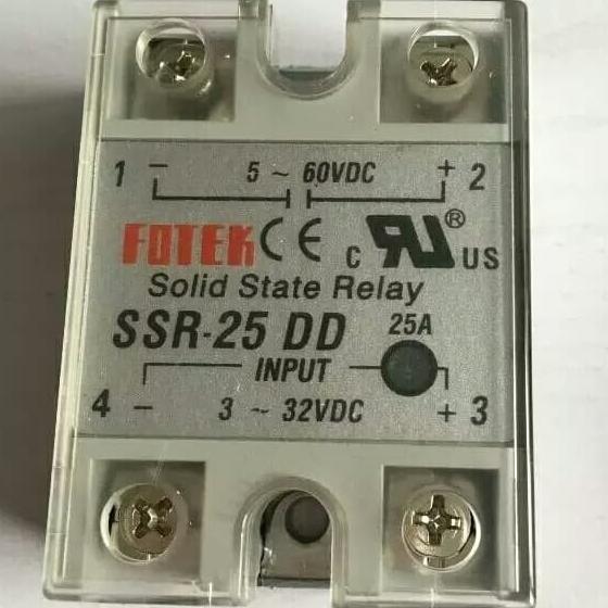 Jual Solid State Relay Ssr 25 Dd 25A Ssr25Dd Ssr 25Dd Dc Control Dc Termurah | Shopee Indonesia