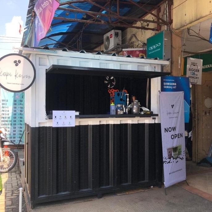 Jual Terlaris Booth Container/Kontainer/Stand Jualan/Gerobak Jualan ...