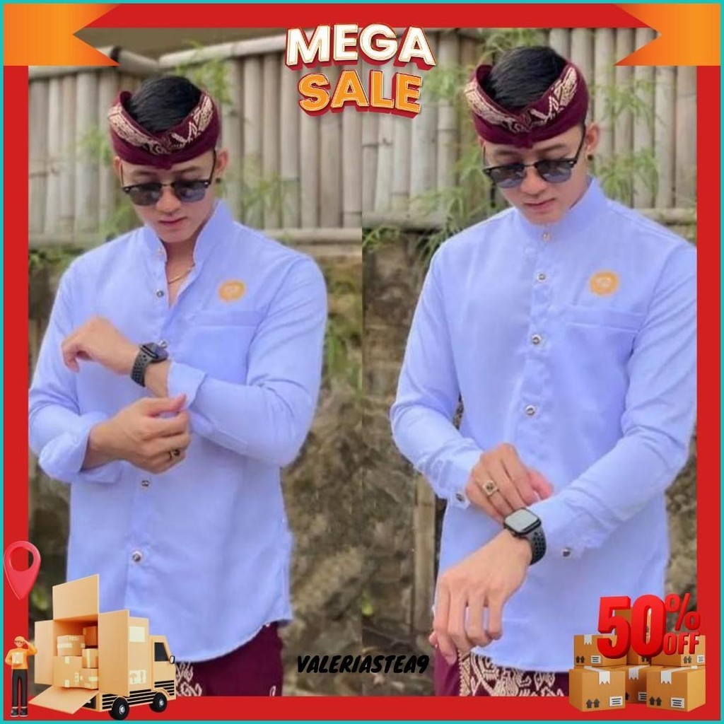 Jual (Promo) Yoko Ongkara Dewasa Lengan Panjang/Safari Ongkara Dewasa ...