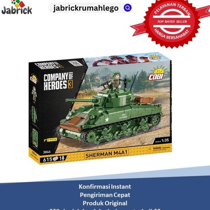 Jual COBI 3044 Sherman M4 A1 | Shopee Indonesia