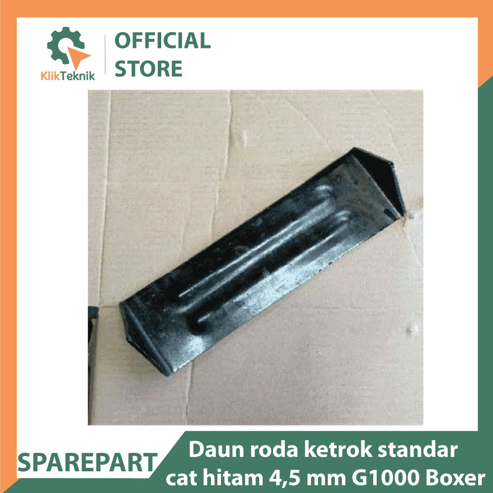 Jual Daun roda ketrok standar cat hitam 4,5 mm TL800 G1000 Boxer ...