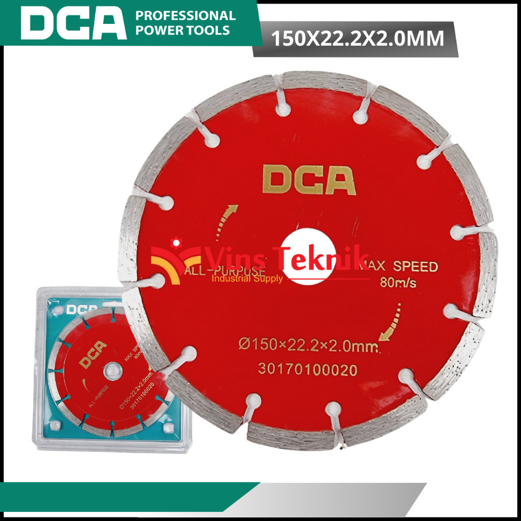 Jual Original Diamond Saw Blade Dca 6 Inch Diamond Mata Cutting Mata ...